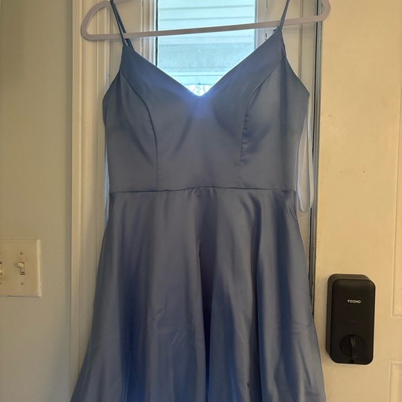 Windsor | Dresses | Windsor Light Blue Midi Dress | Poshmark